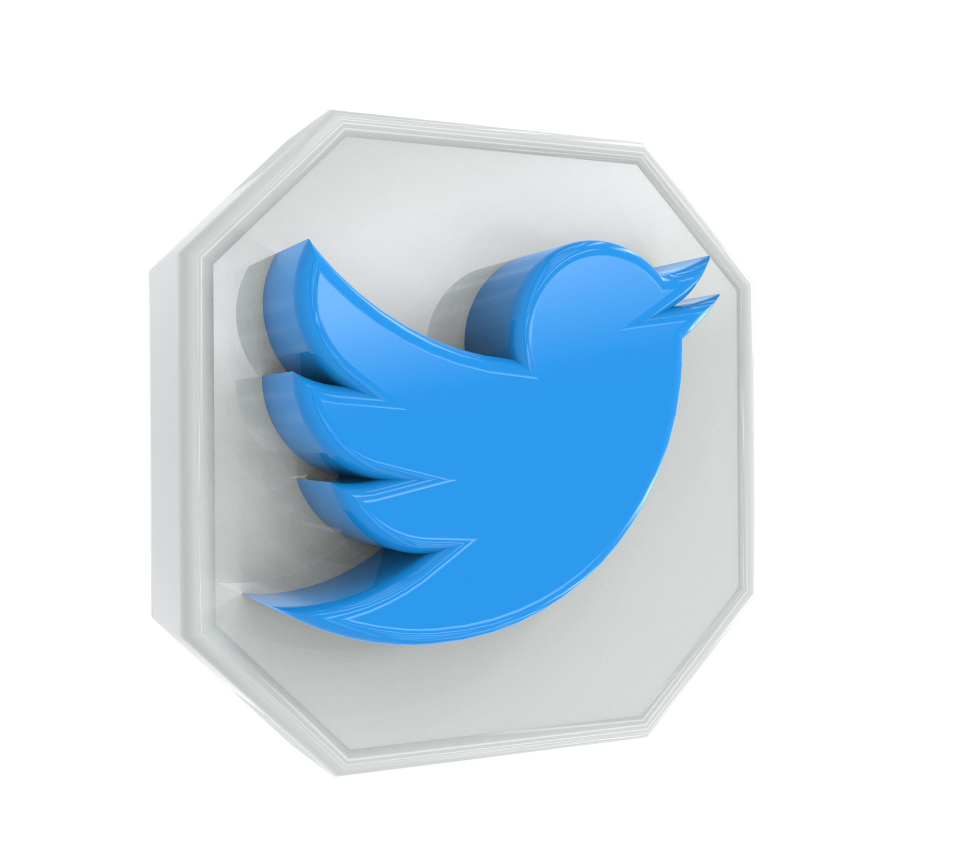 Icon Social Media Set With Facebook Instagram Twitter Tiktok