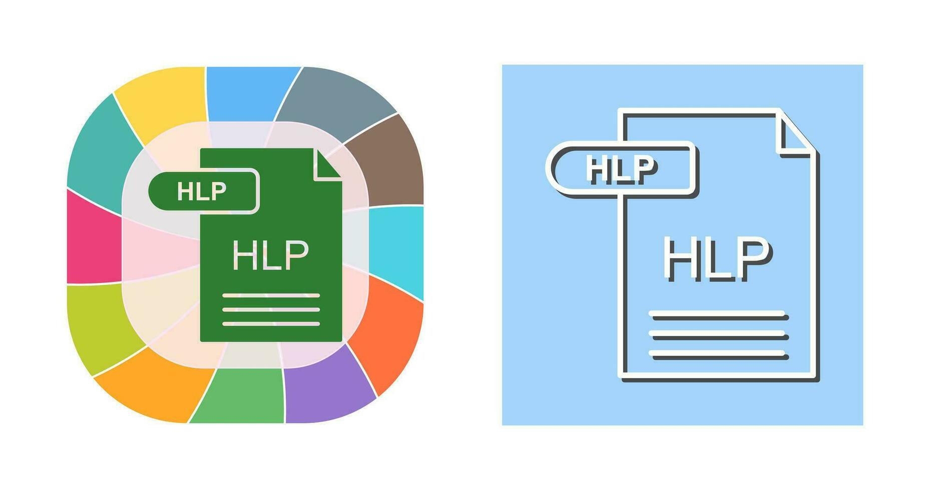 Hlp Vector Icon 33961924 Vector Art At Vecteezy