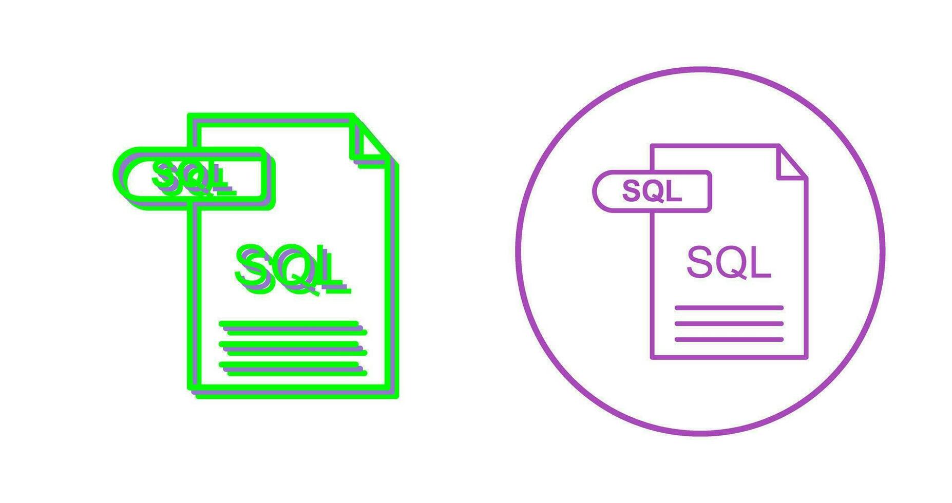 SQL Vector Icon 33962289 Vector Art at Vecteezy