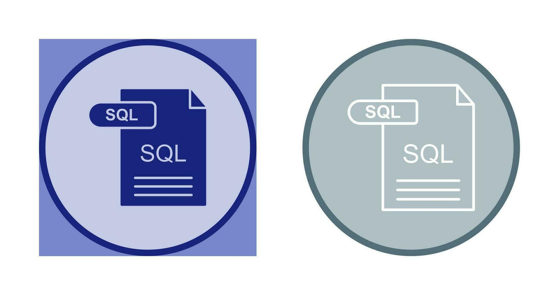 SQL Vector Icon 33962666 Vector Art at Vecteezy