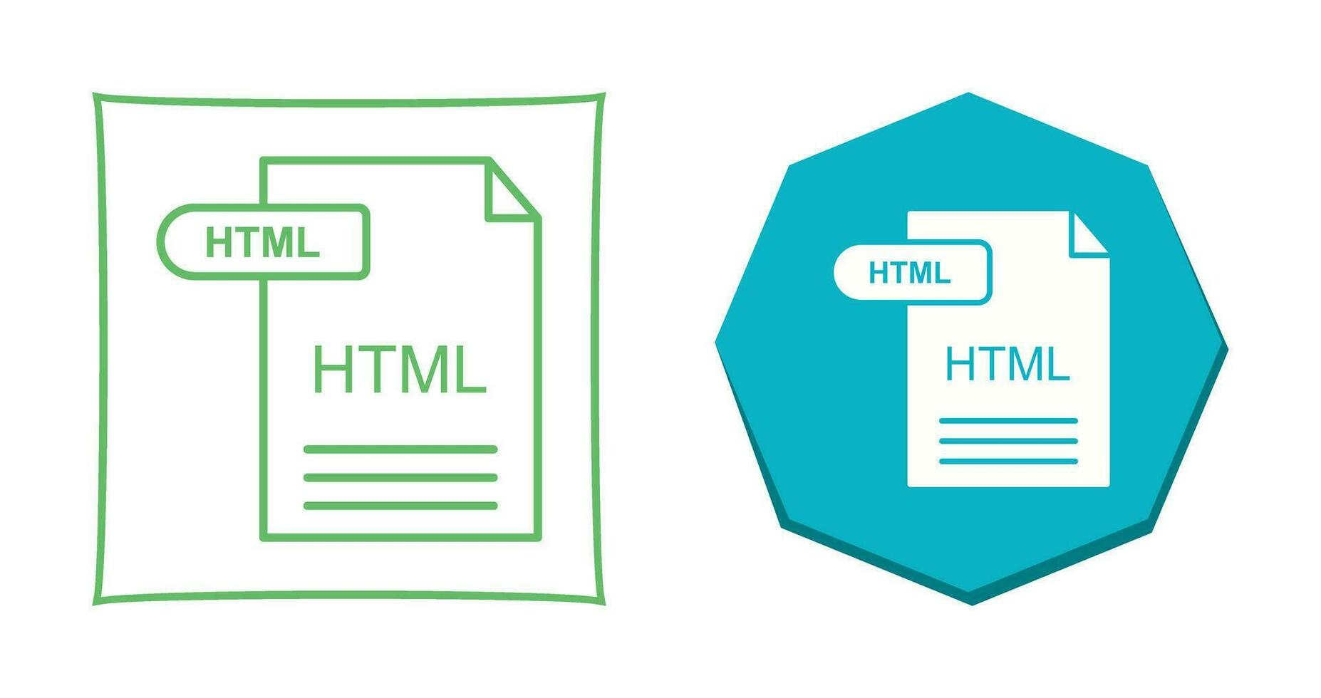 HTML Vector Icon 33962770 Vector Art at Vecteezy