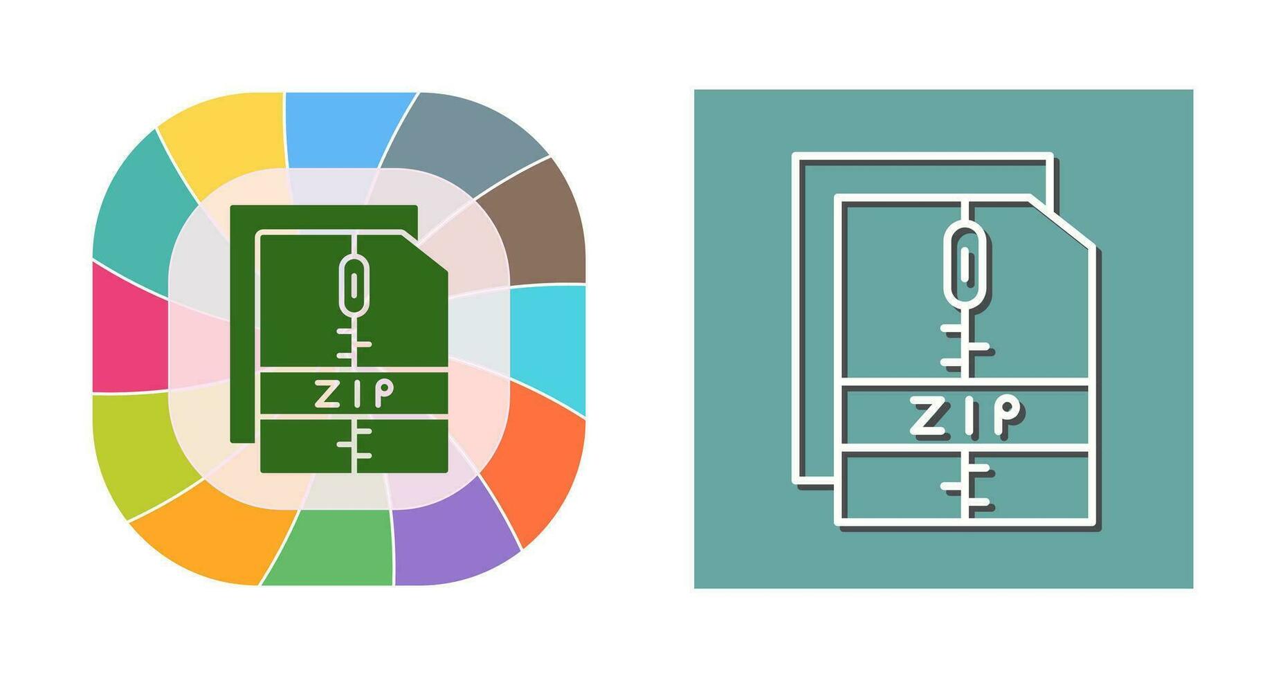 Zip File Vector Icon 33975136 Vector Art at Vecteezy