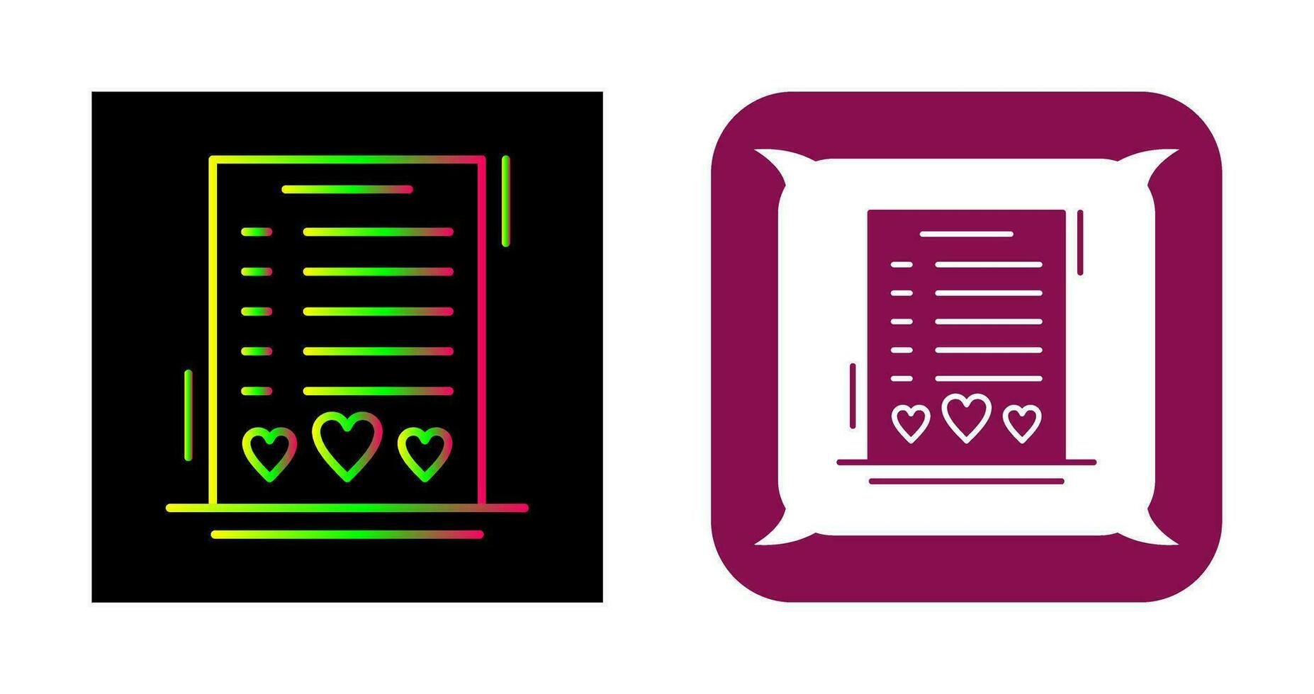 Wishlist Vector Icon 33991915 Vector Art at Vecteezy