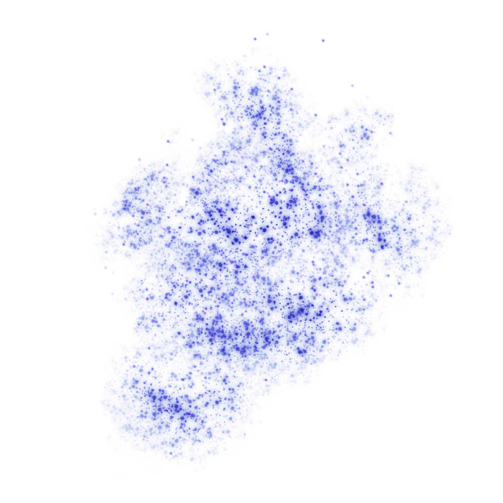 Blue Sparkles Particles 34002048 PNG