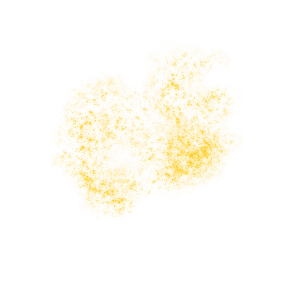 Yellow Sparkles Particles 34002133 PNG