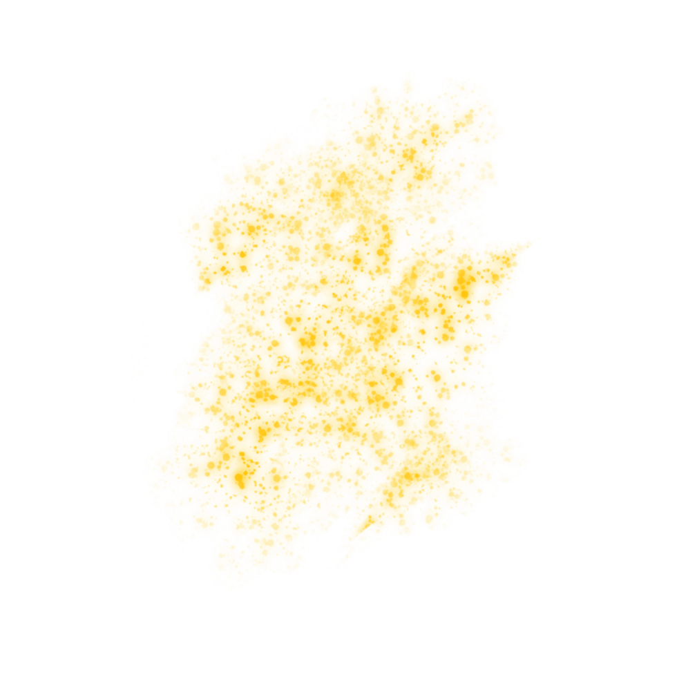 Yellow Sparkles Particles 34002143 PNG