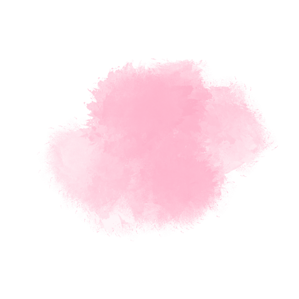 Pink Watercolor Brush Stroke 34002343 Png