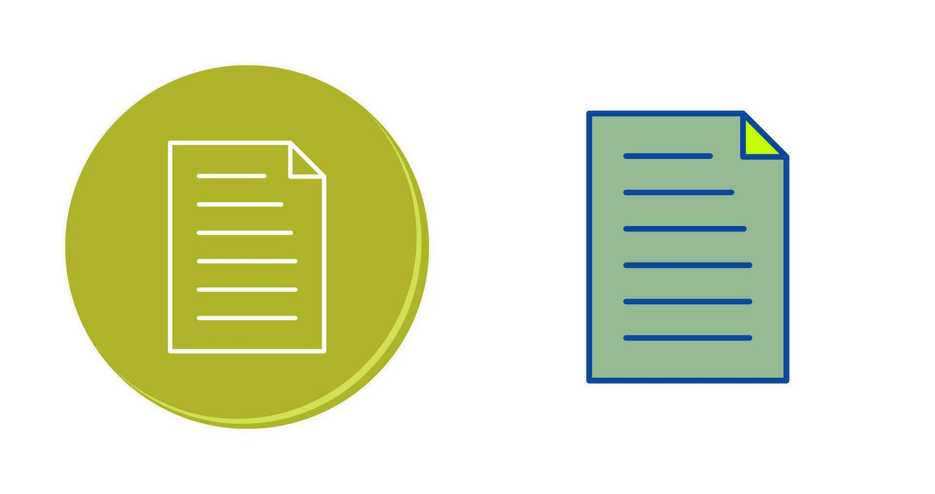 Unique Document Vector Icon 34005384 Vector Art at Vecteezy