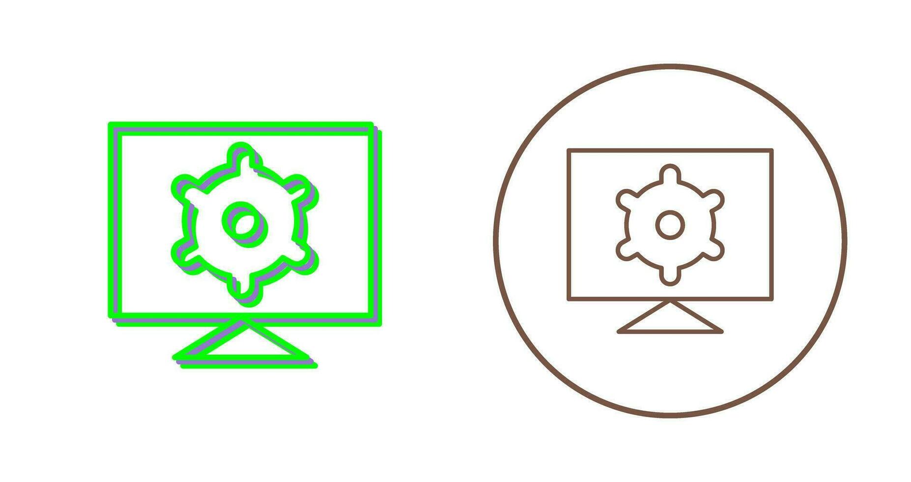 Computer Settings Vector Icon 34005528 Vector Art at Vecteezy