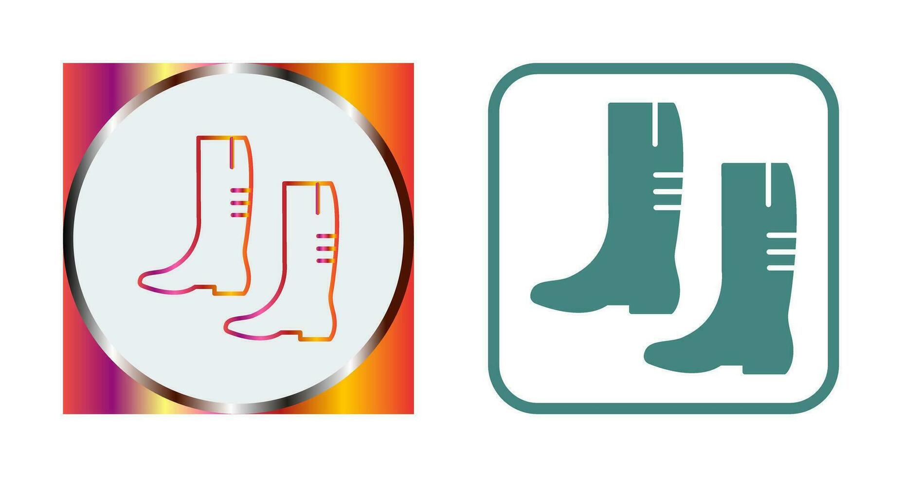 Gardening Boots Vector Icon 34007116 Vector Art at Vecteezy