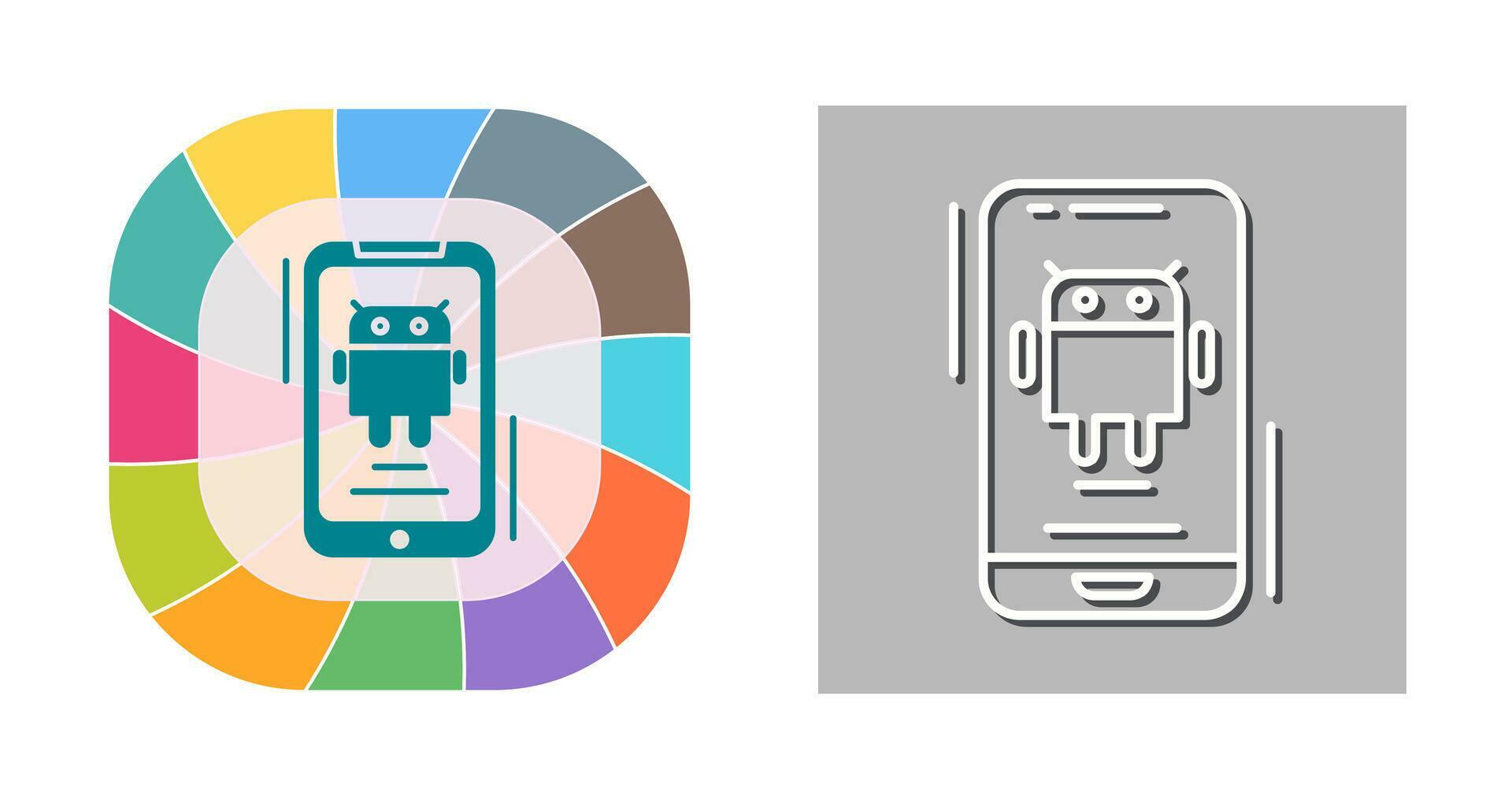 Android Vector Icon 34017937 Vector Art at Vecteezy