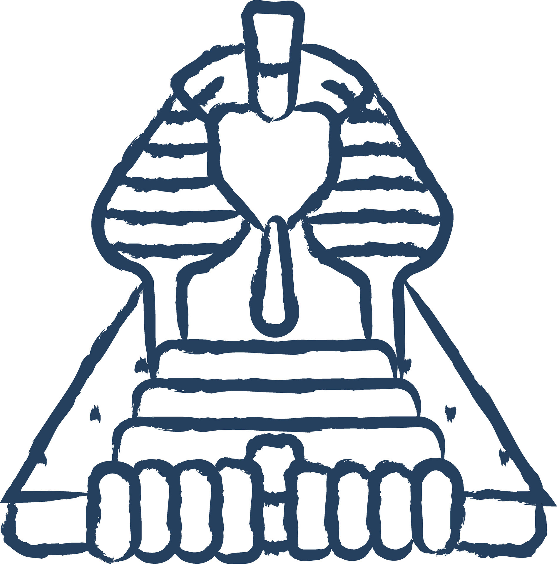 Sphinx hand drawn vector illustration 34032390 Vector Art at Vecteezy