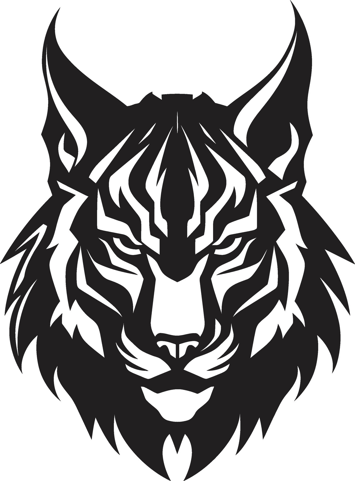 Safari Sentinel Lynx Emblem Design Majestic Prowler Iconic Black Lynx ... Safari Sentinel Lynx Emblem Design Majestic Prowler Iconic Black Lynx ...