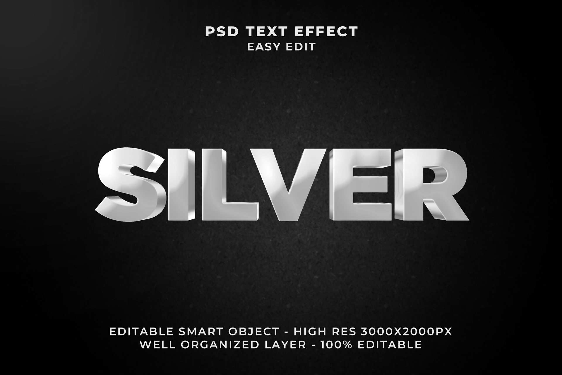 3D Silver Text Effect PSD 34046264 PSD 3D Silver Text Effect PSD 34046264 PSD