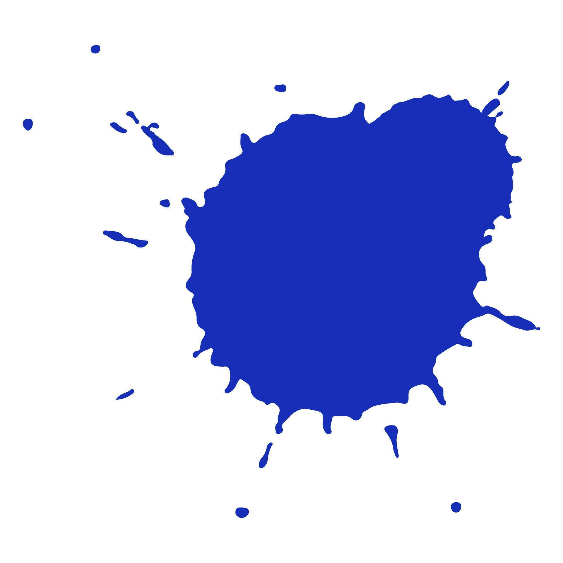 Ultramarine Blue Ink Splash Brush Drop 34046585 Vector Art At Vecteezy