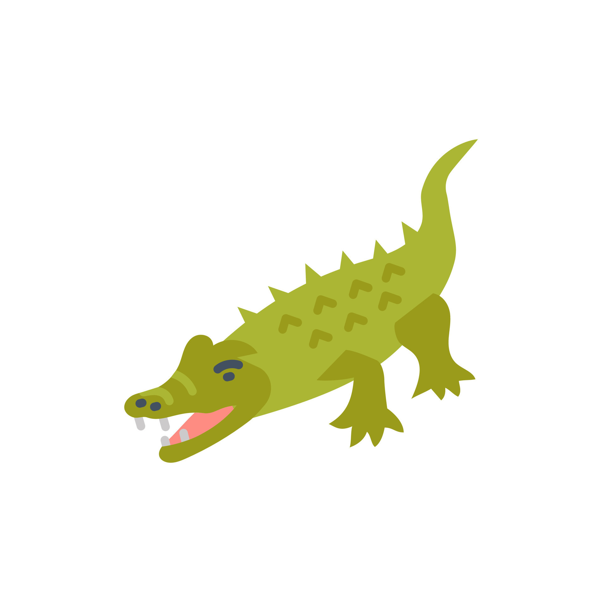 Alligator icon in vector. Illustration 34052141 Vector Art at Vecteezy