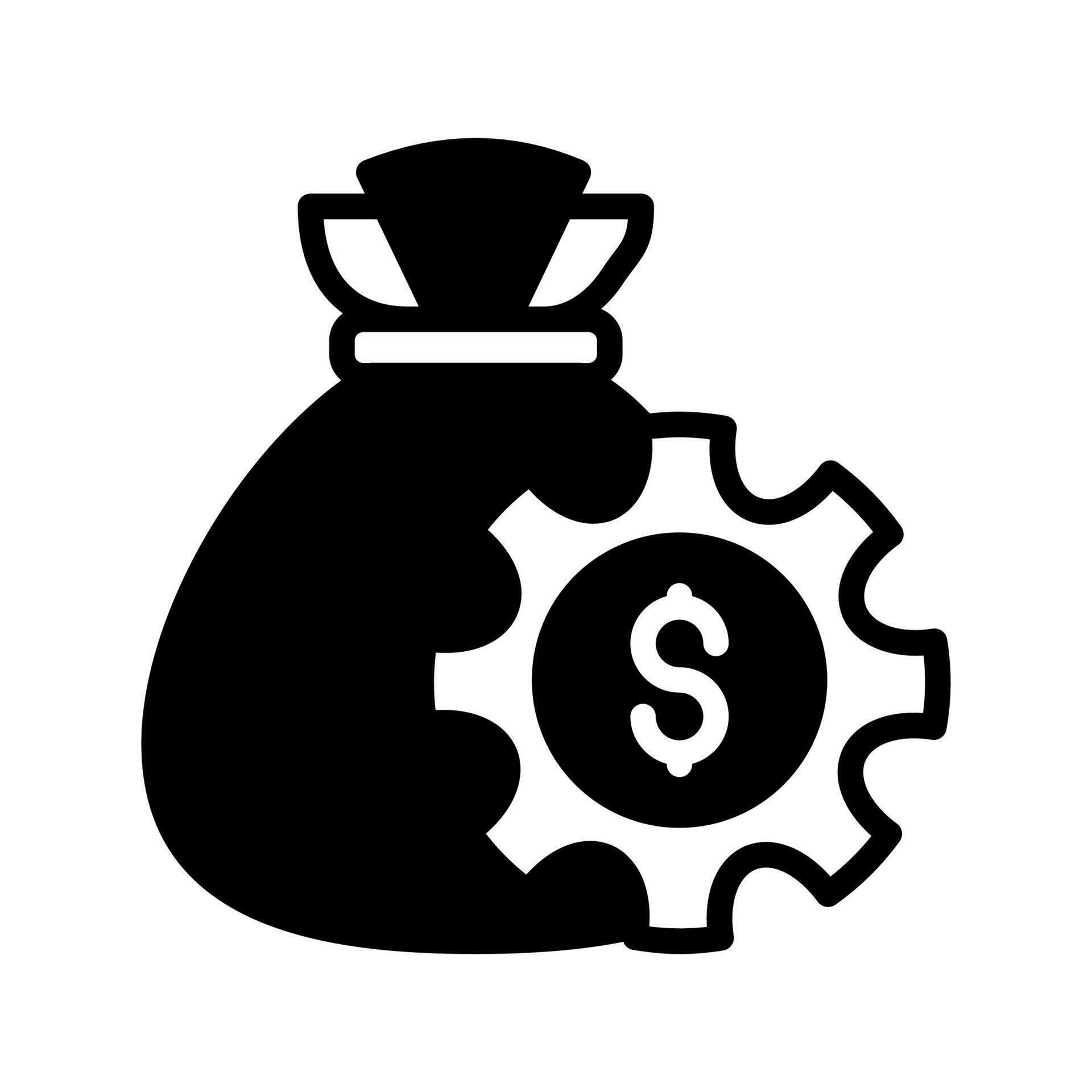 Financial Management icon in vector. Illustration 34052157 Vector Art ...