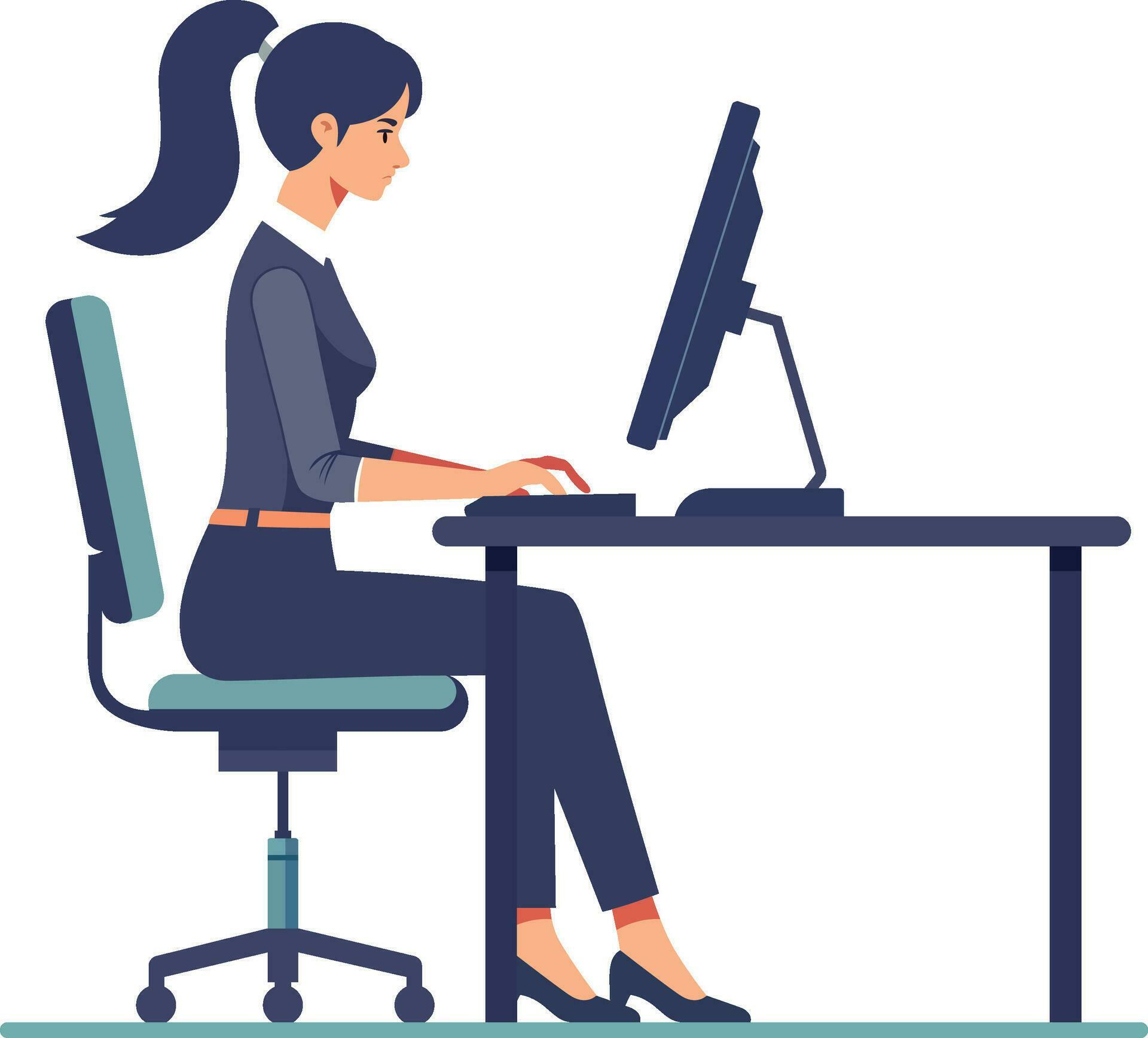 computer programmer, or a worker working on on a computer sitting on a ...