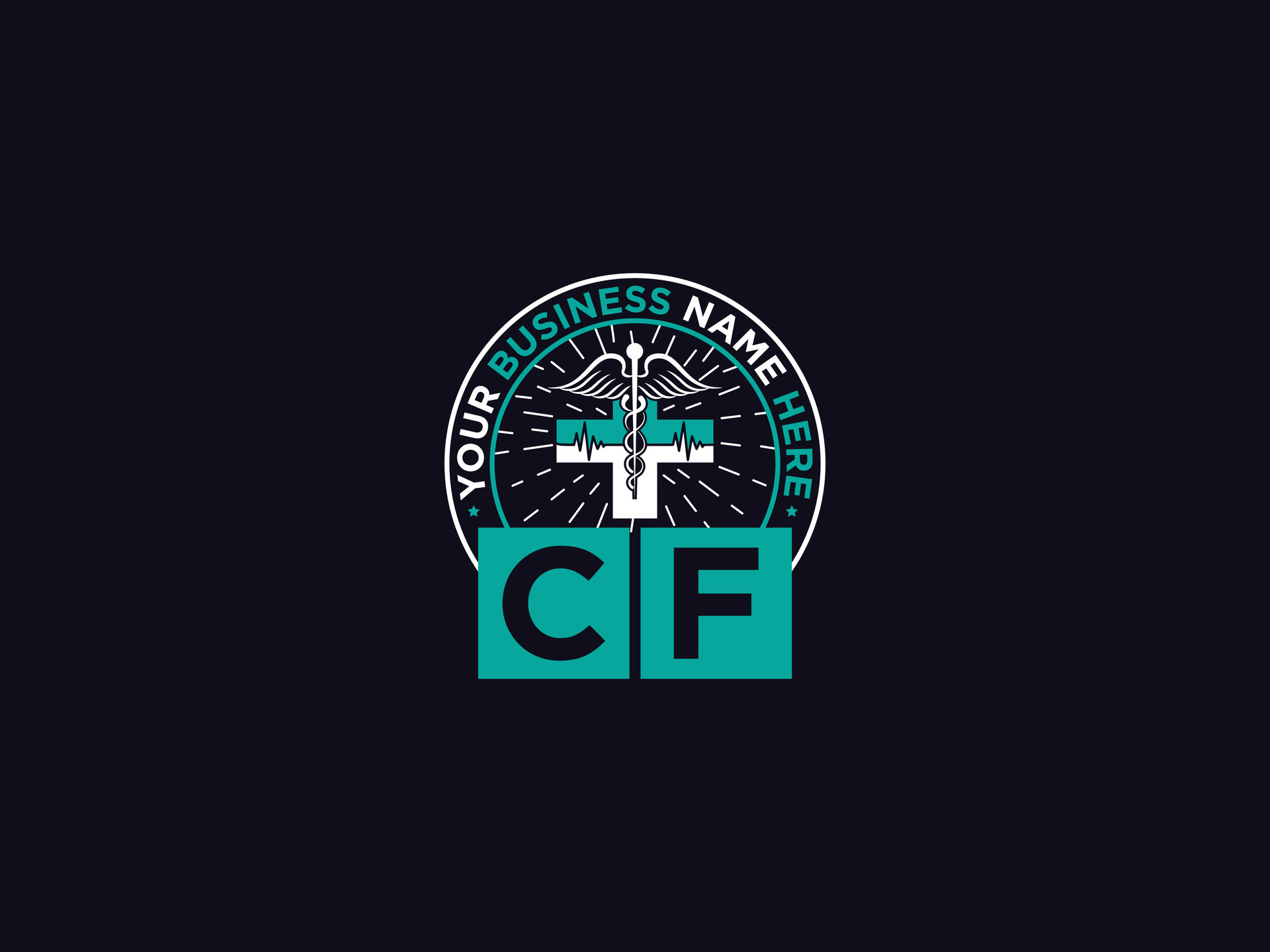 Modern Heard Cf Logo Icon, Minimalist CF Medical Letter Icon For You ... Modern Heard Cf Logo Icon, Minimalist CF Medical Letter Icon For You ...
