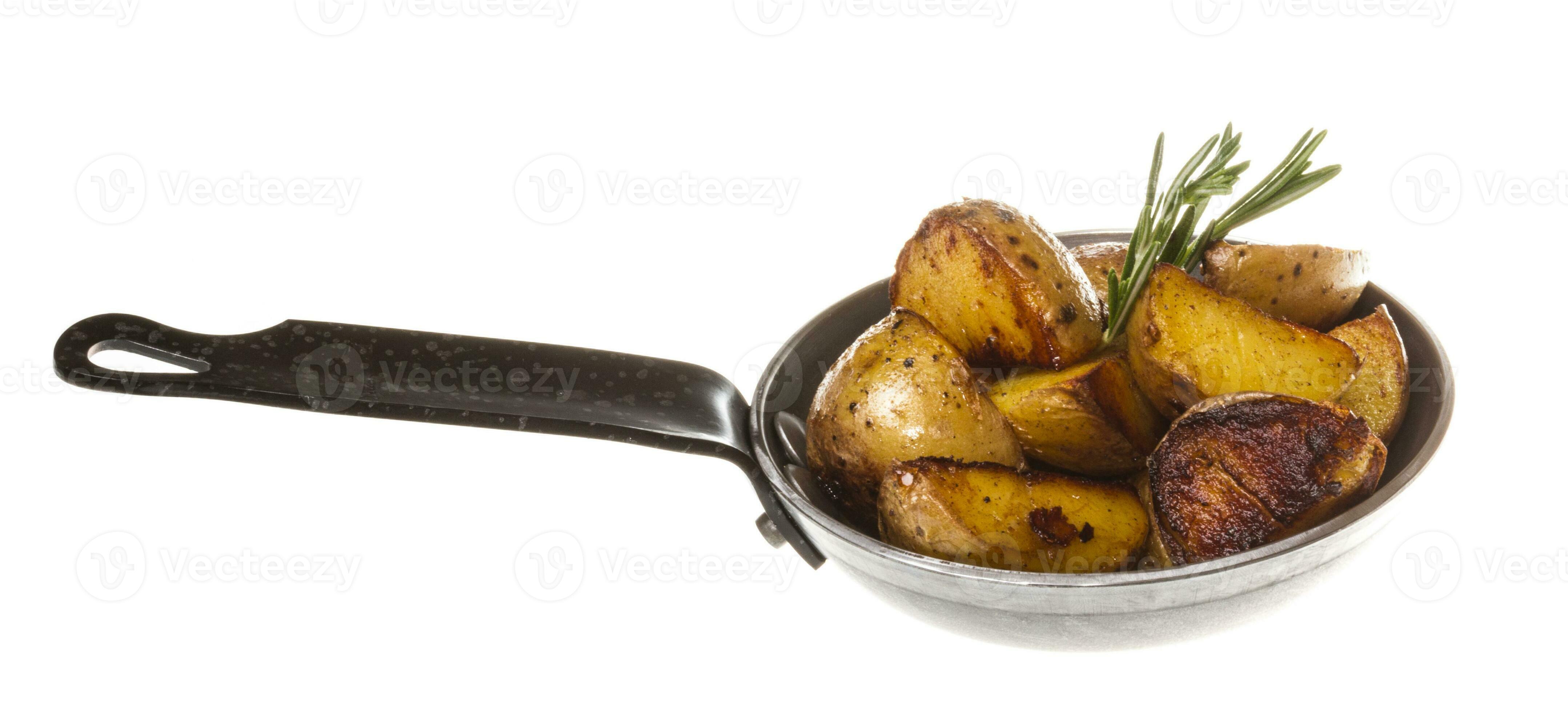 fried potato wth rosmarin 34080598 Stock Photo at Vecteezy