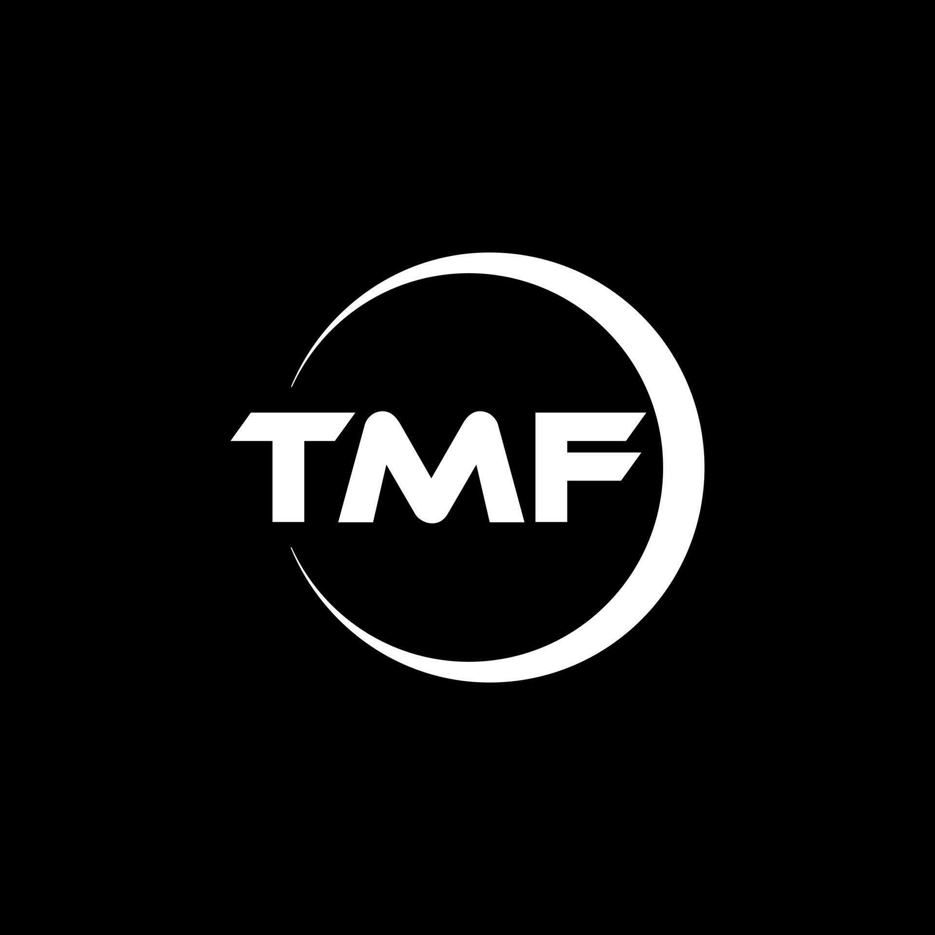 TMF Letter Logo Design, Inspiration for a Unique Identity. Modern Elegance and Creative Design ...