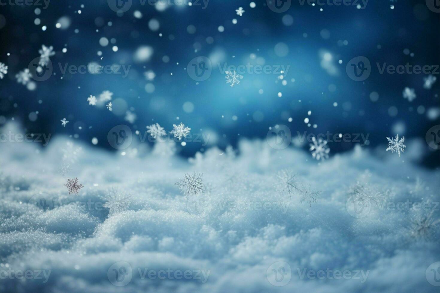 An illustration set against a snowflake themed background AI Generated ...