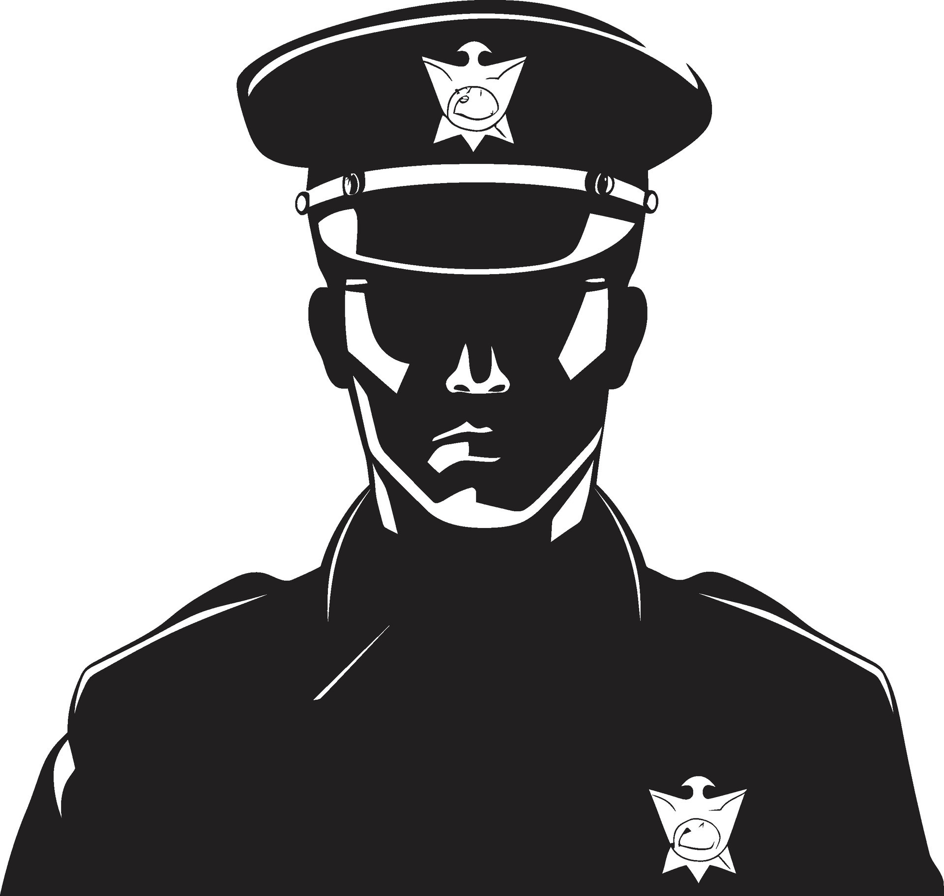 Serving and Protecting in Pixels Police Officer Illustrations Mastering ...