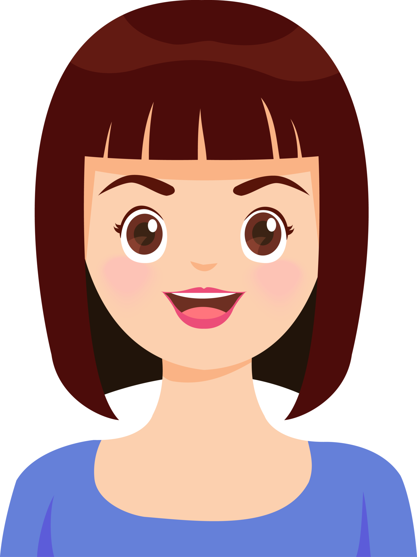 Face Emotions Character Constructor People Portrait 34096624 Png