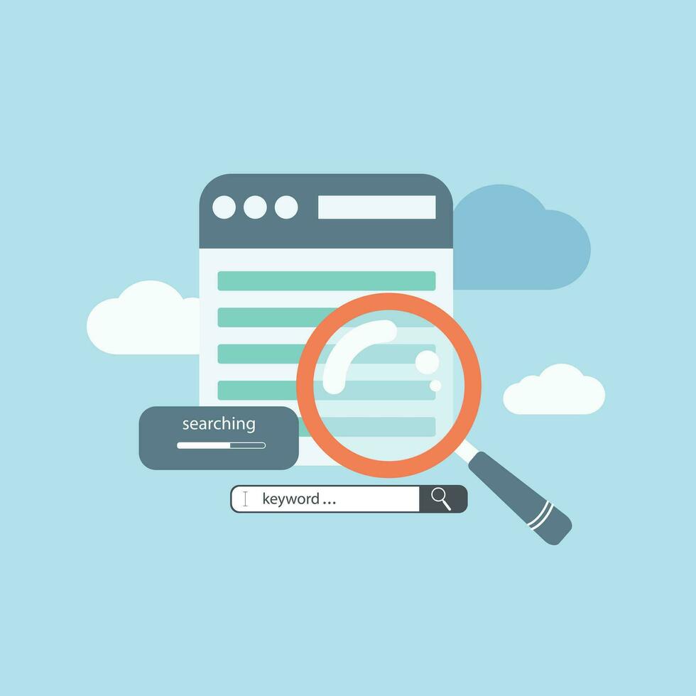 Concept for keyword research, on-page optimization and search engine ...