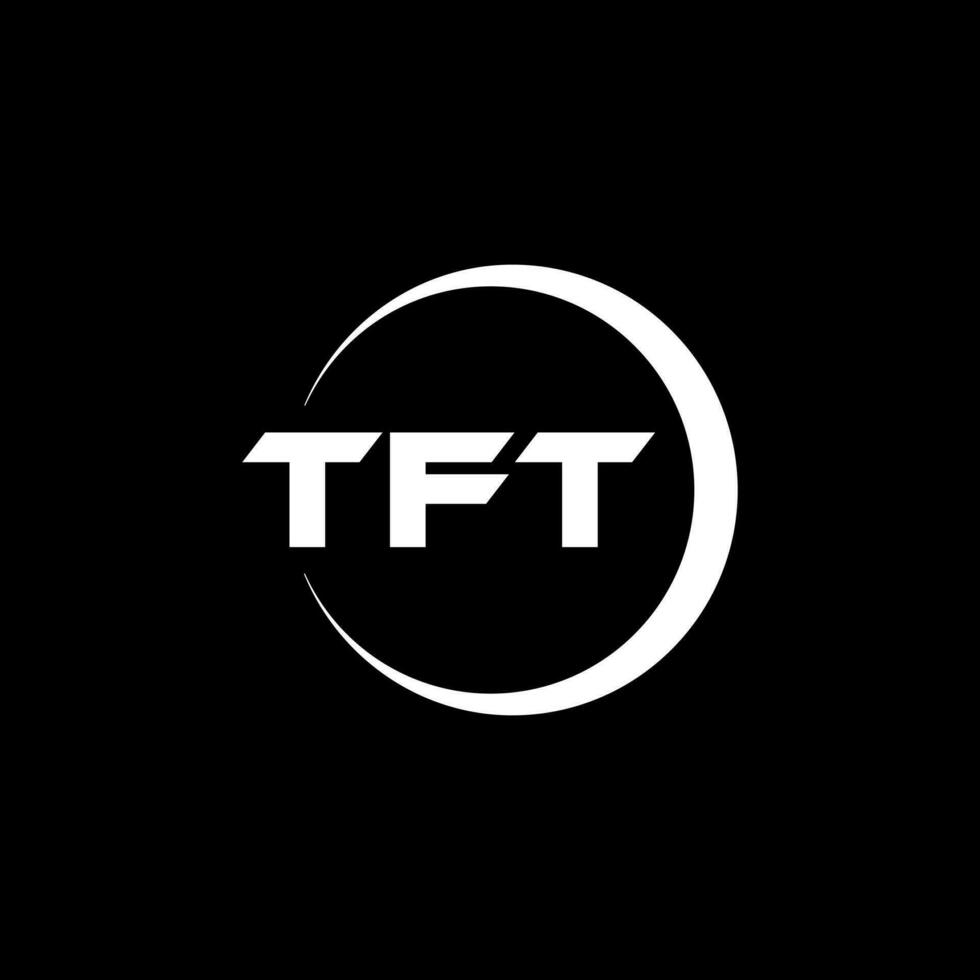 TFT Letter Logo Design, Inspiration for a Unique Identity. Modern Elegance and Creative Design ...