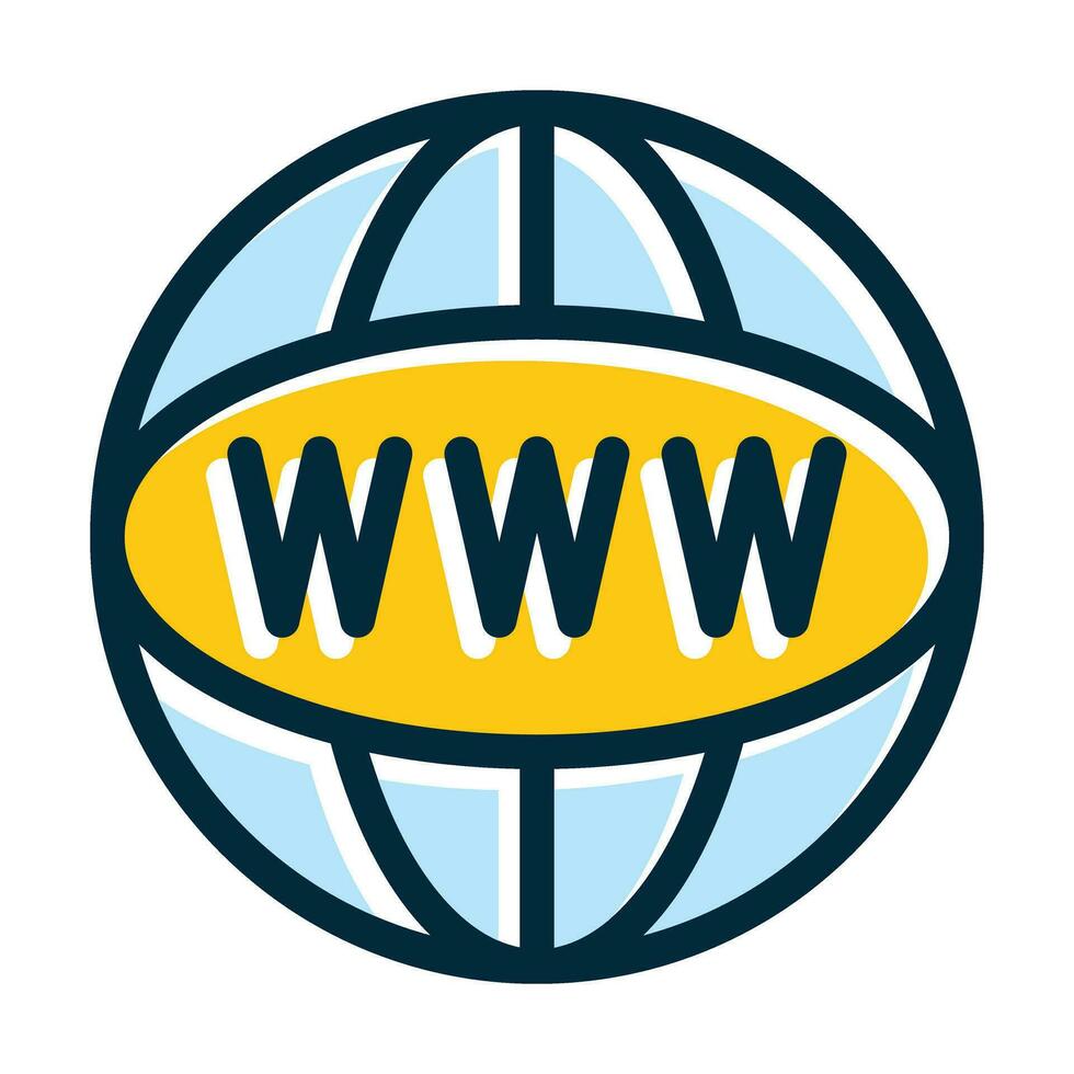 Web Vector Thick Line Filled Dark Colors 34103644 Vector Art at Vecteezy