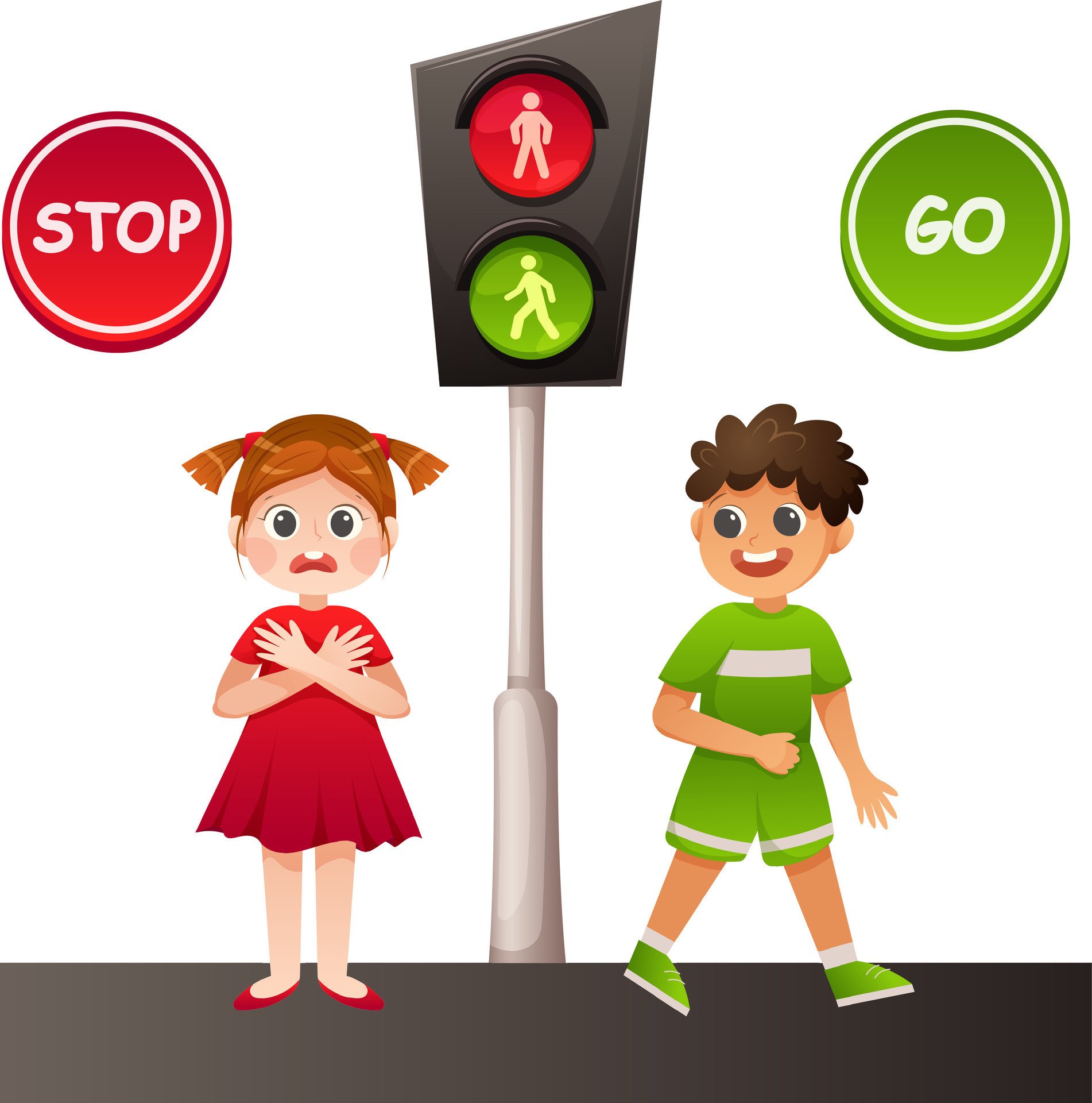 Informational Vector Illustration For Children About The Rules Of The informational-vector-illustration-for-children-about-the-rules-of-the