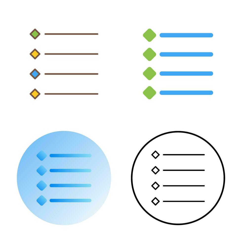 Unique Bulleted list Vector Icon 34105986 Vector Art at Vecteezy Unique Bulleted list Vector Icon 34105986 Vector Art at Vecteezy
