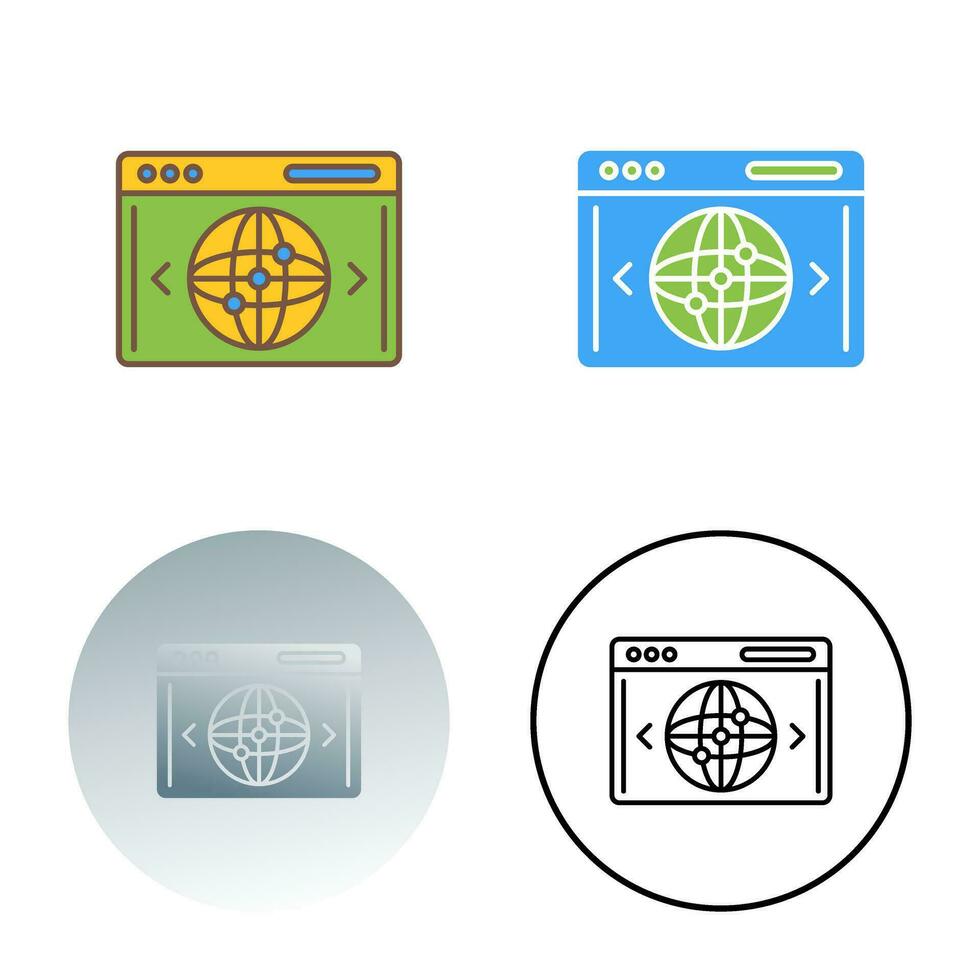 Website Vector Icon 34113613 Vector Art at Vecteezy