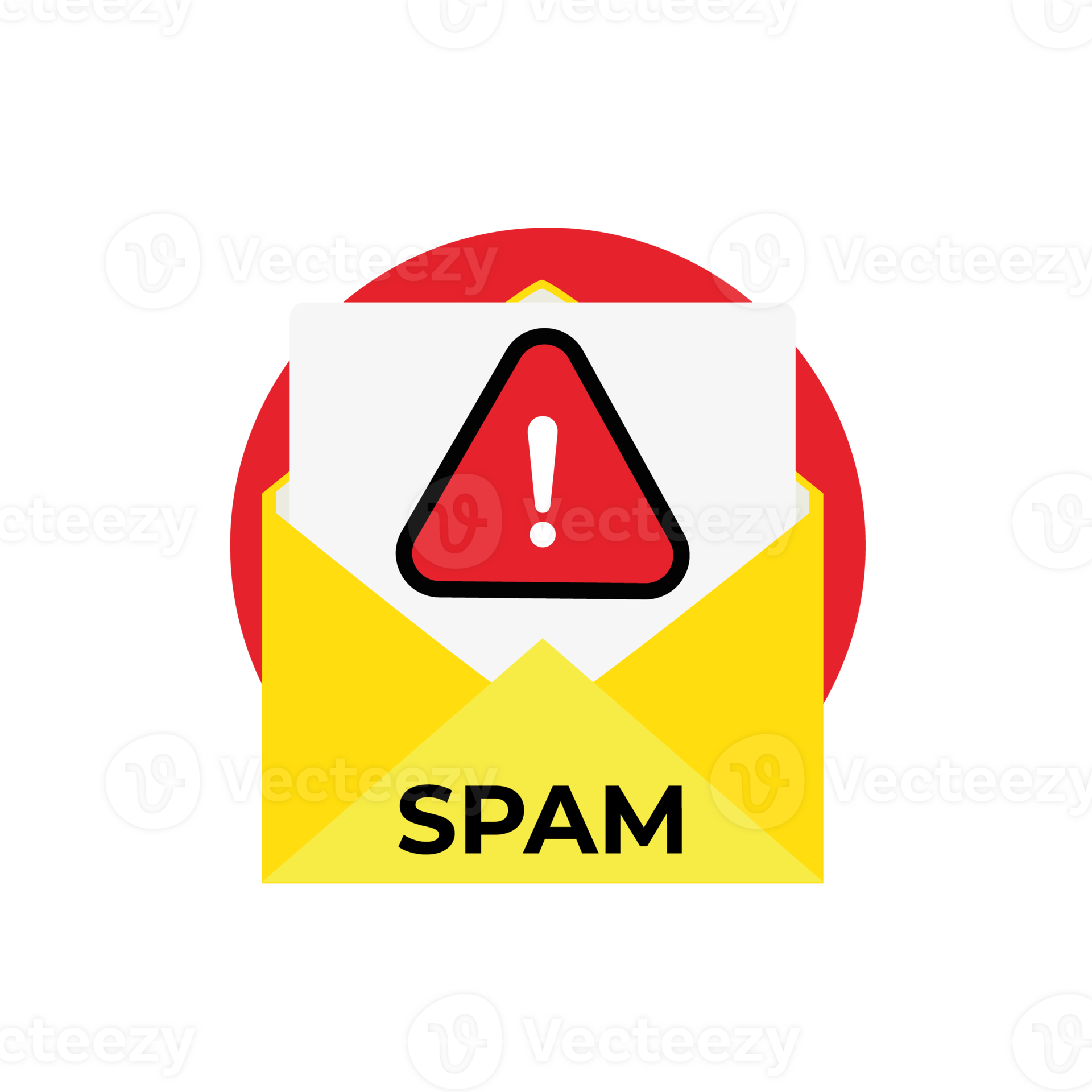 SPAM email icon. Advertising, phishing, distribution of malware through ... SPAM email icon. Advertising, phishing, distribution of malware through ...
