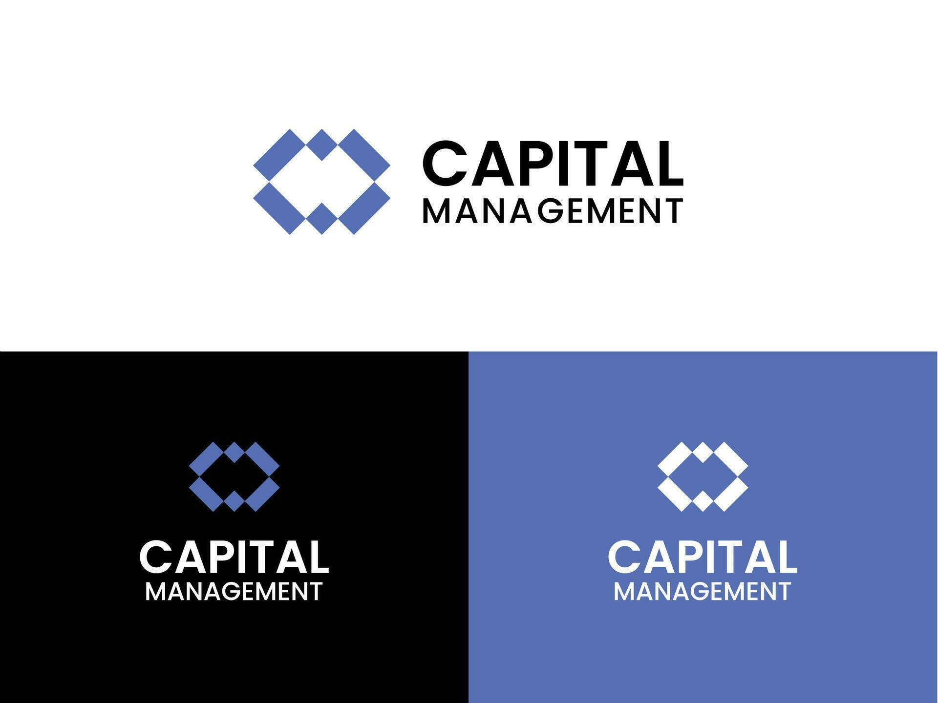 Modern Logogram Template for Statrup, Real Estate, Technology, Internet ...