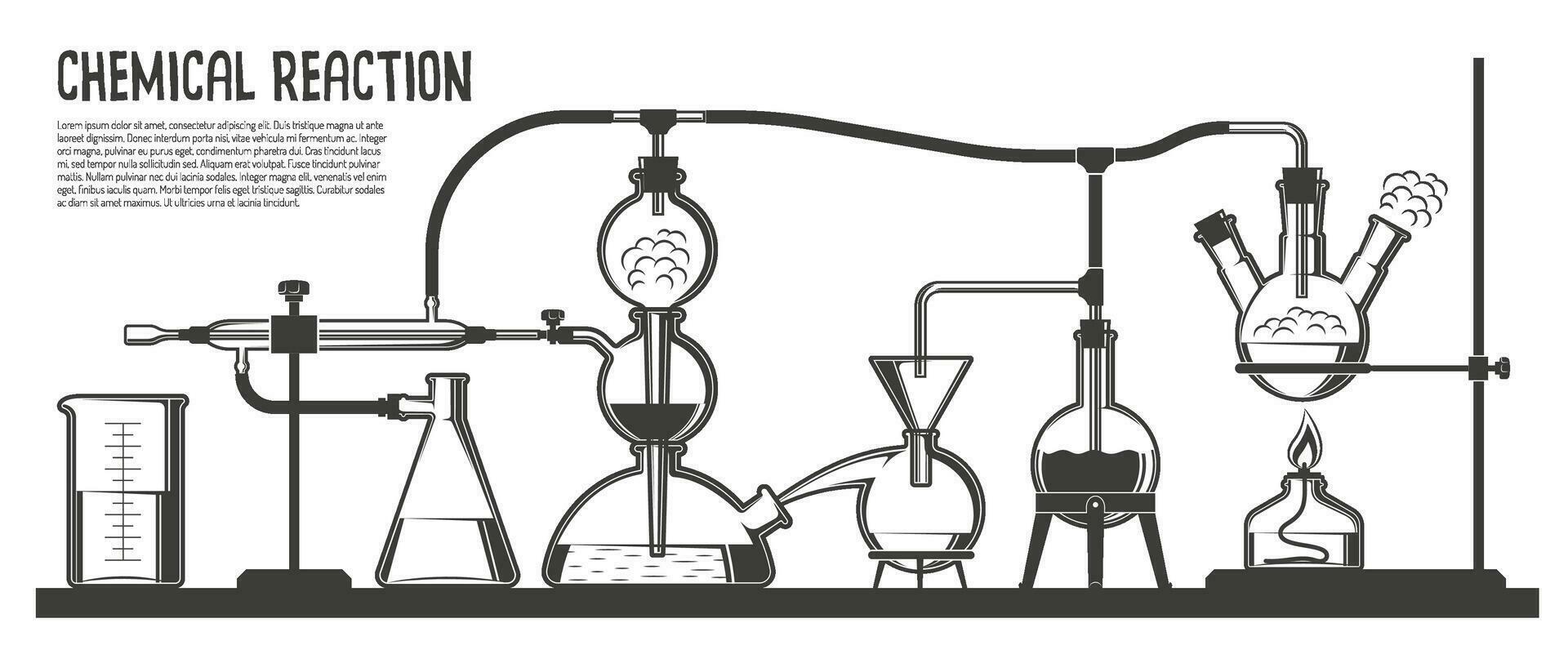 complex chemical process 34116447 Vector Art at Vecteezy