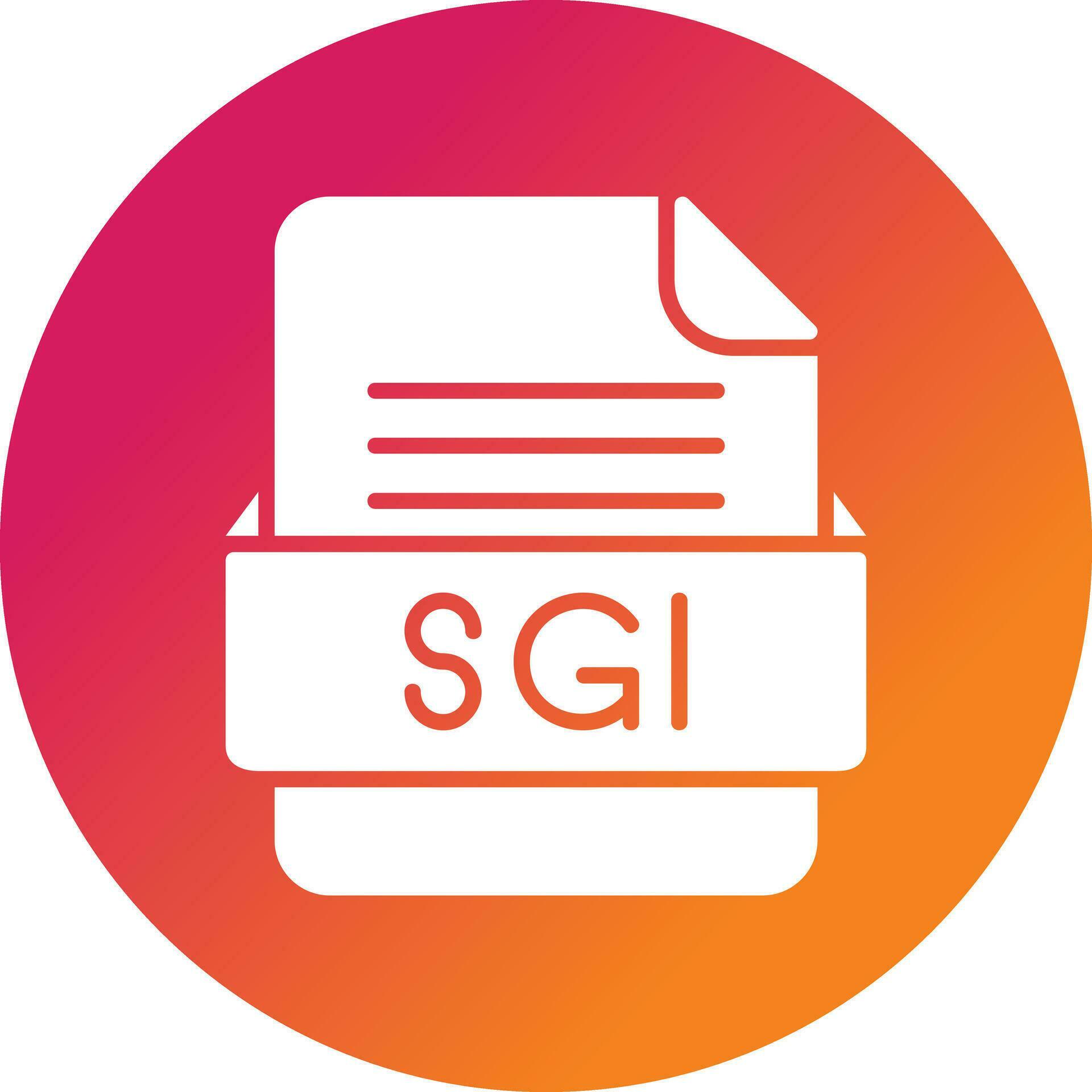 SGI File Format Vector Icon 34117575 Vector Art at Vecteezy