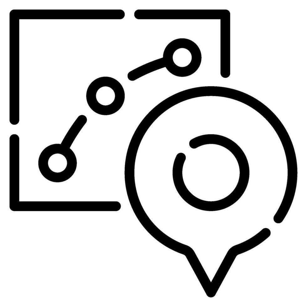 Way point Icon Illustration, for UIUX, Infographic, etc 34118218 Vector ...