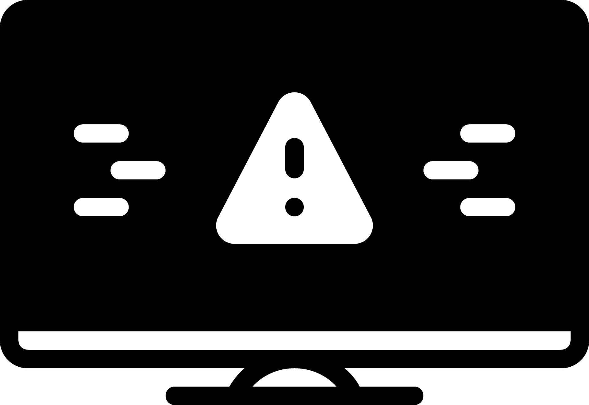 solid icon for warnings 34120097 Vector Art at Vecteezy