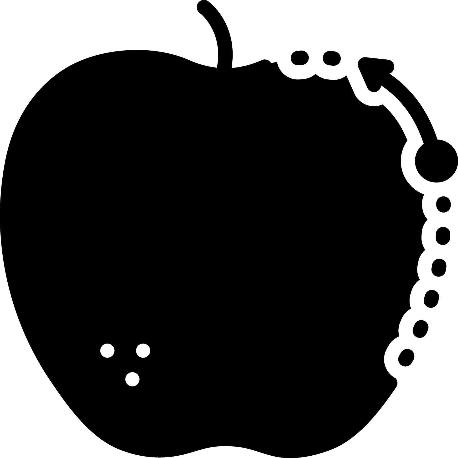 solid icon for trace 34120143 Vector Art at Vecteezy