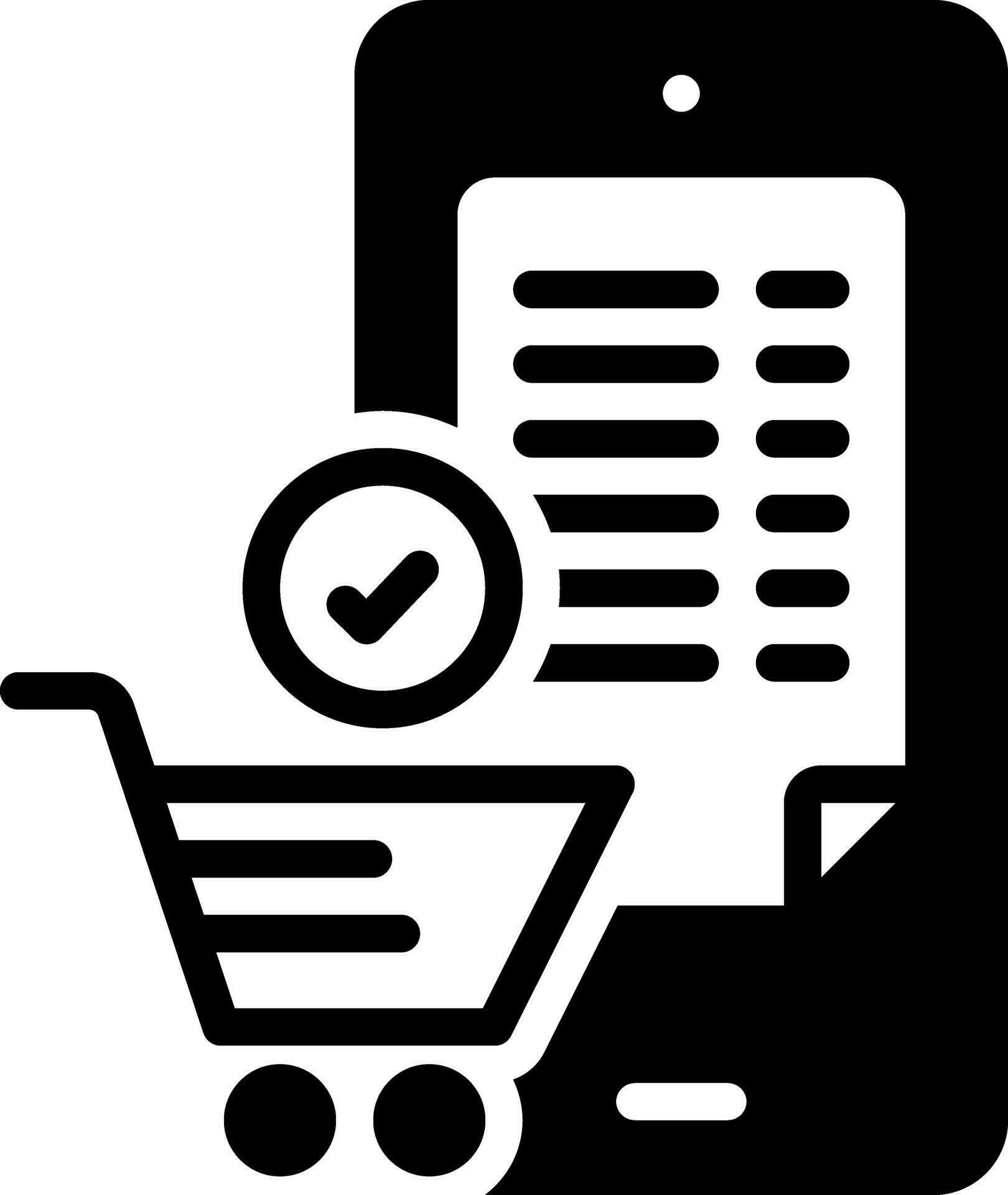 solid icon for orders 34120161 Vector Art at Vecteezy