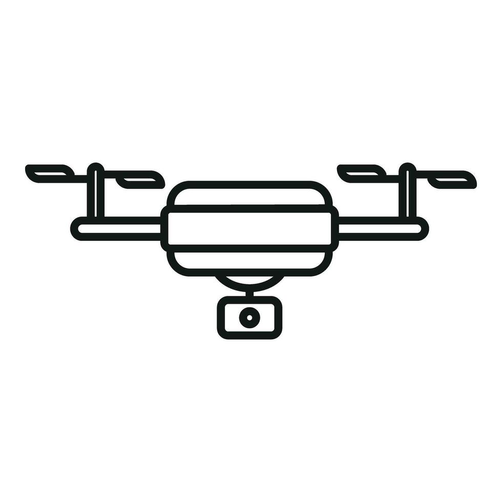 Modern Spy Drone Icon Outline Vector Aerial Secure 34120610 Vector Art At Vecteezy