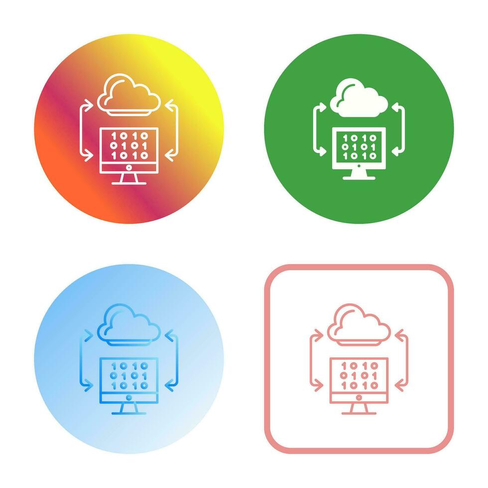 Cloud Coding Vector Icon 34125405 Vector Art at Vecteezy