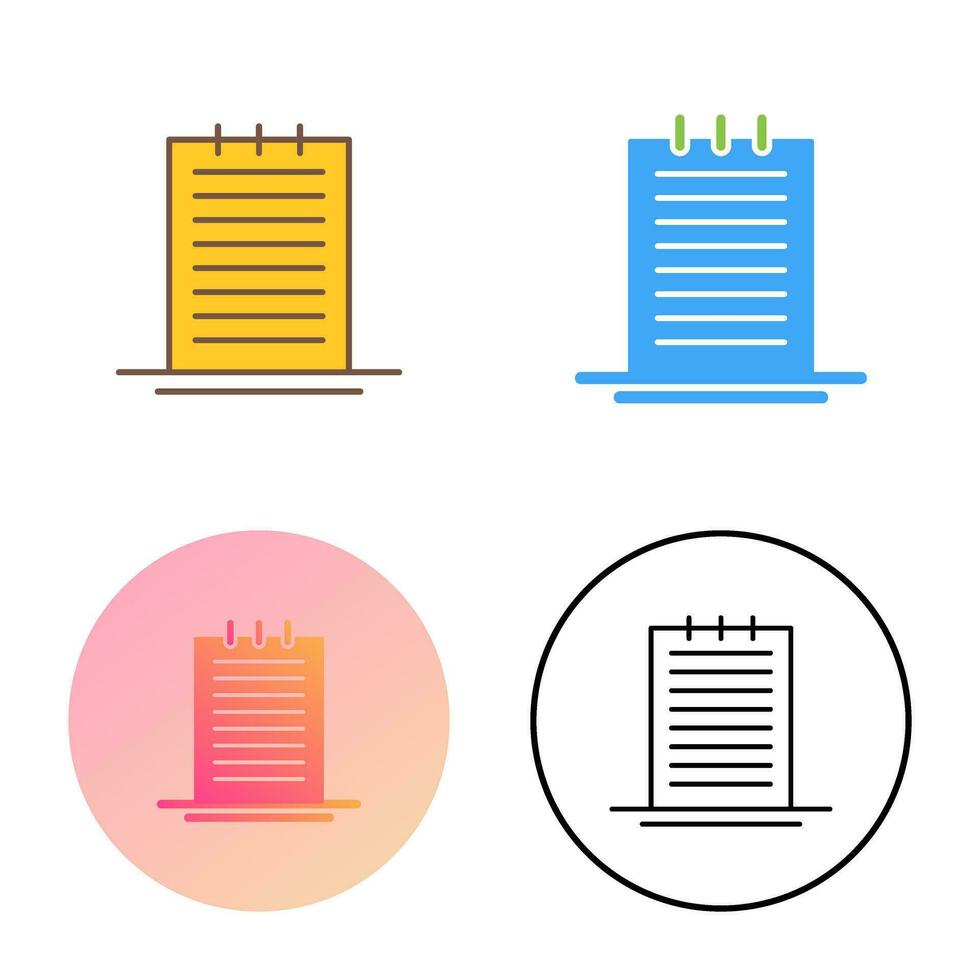 Notes Vector Icon 34125781 Vector Art at Vecteezy