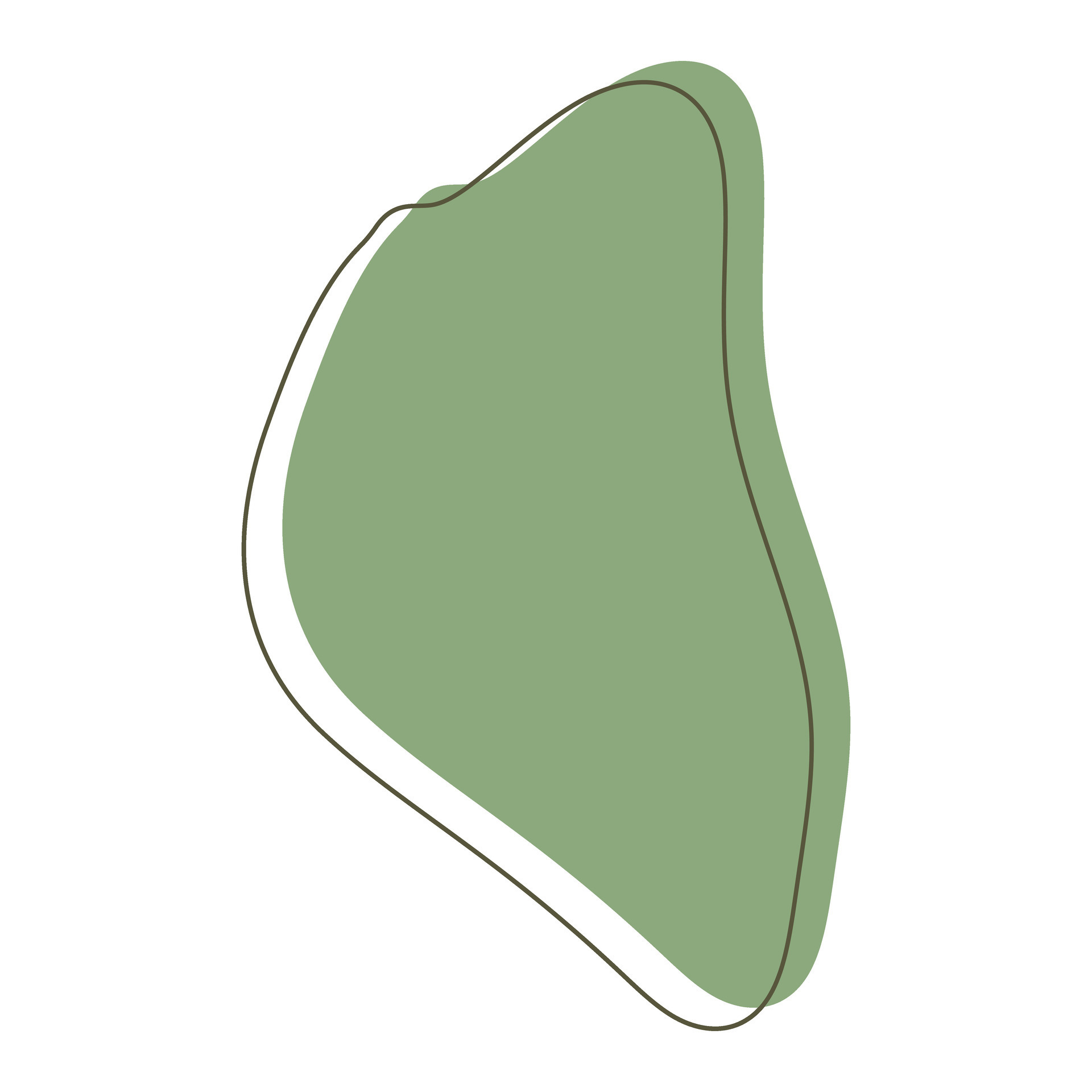 Abstract Blobs Green And Outline For Background 34135976 Vector Art At