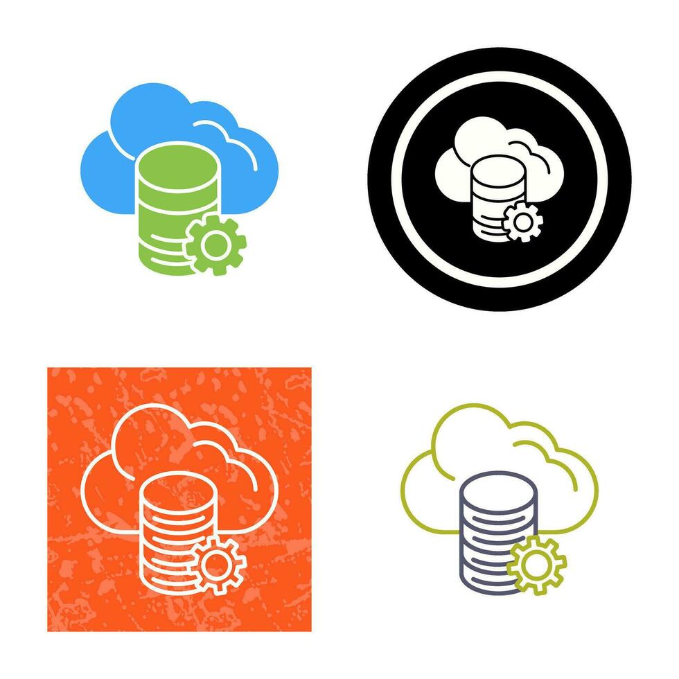 Cloud Data Vector Icon 34141299 Vector Art at Vecteezy
