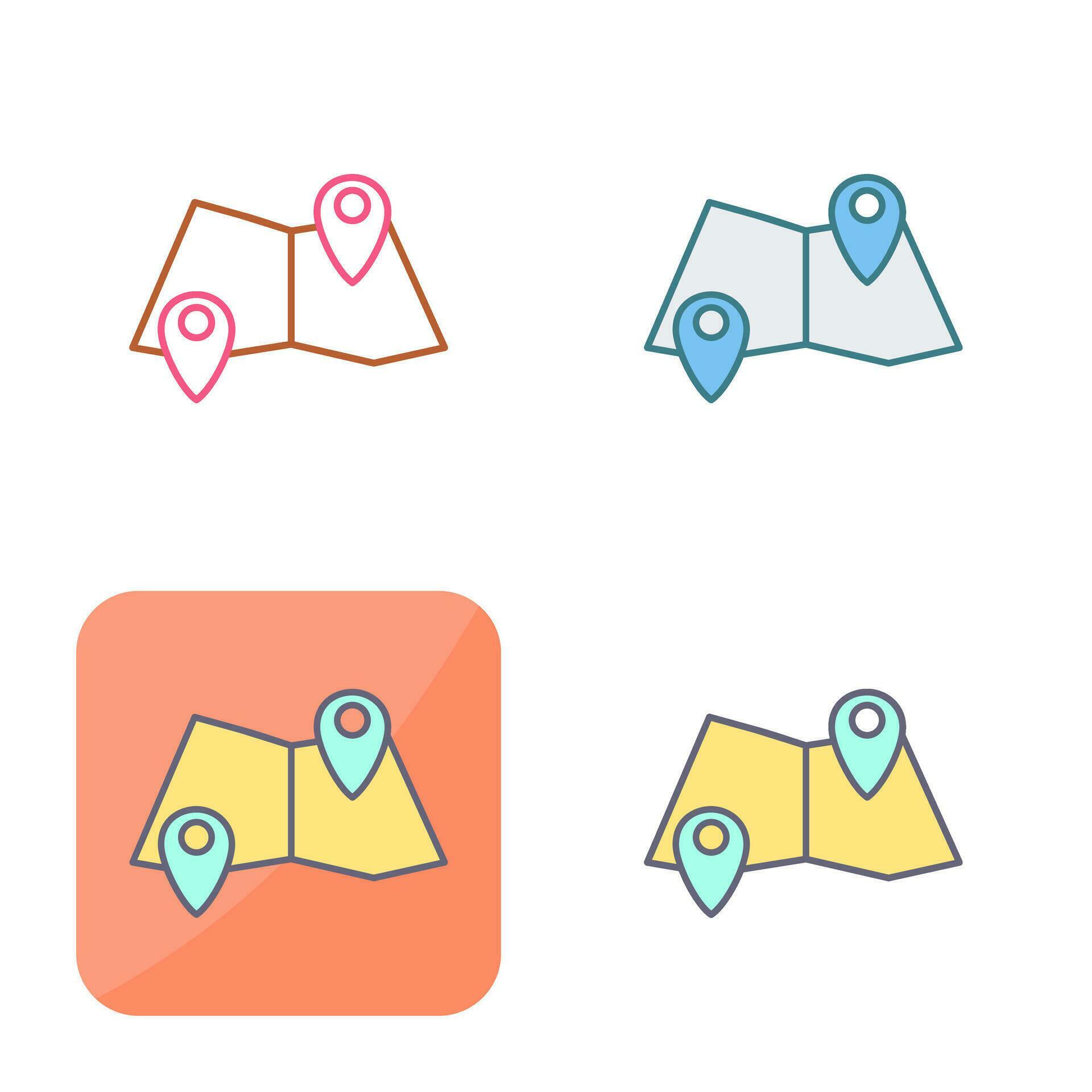Folded Map Vector Icon 34142591 Vector Art at Vecteezy