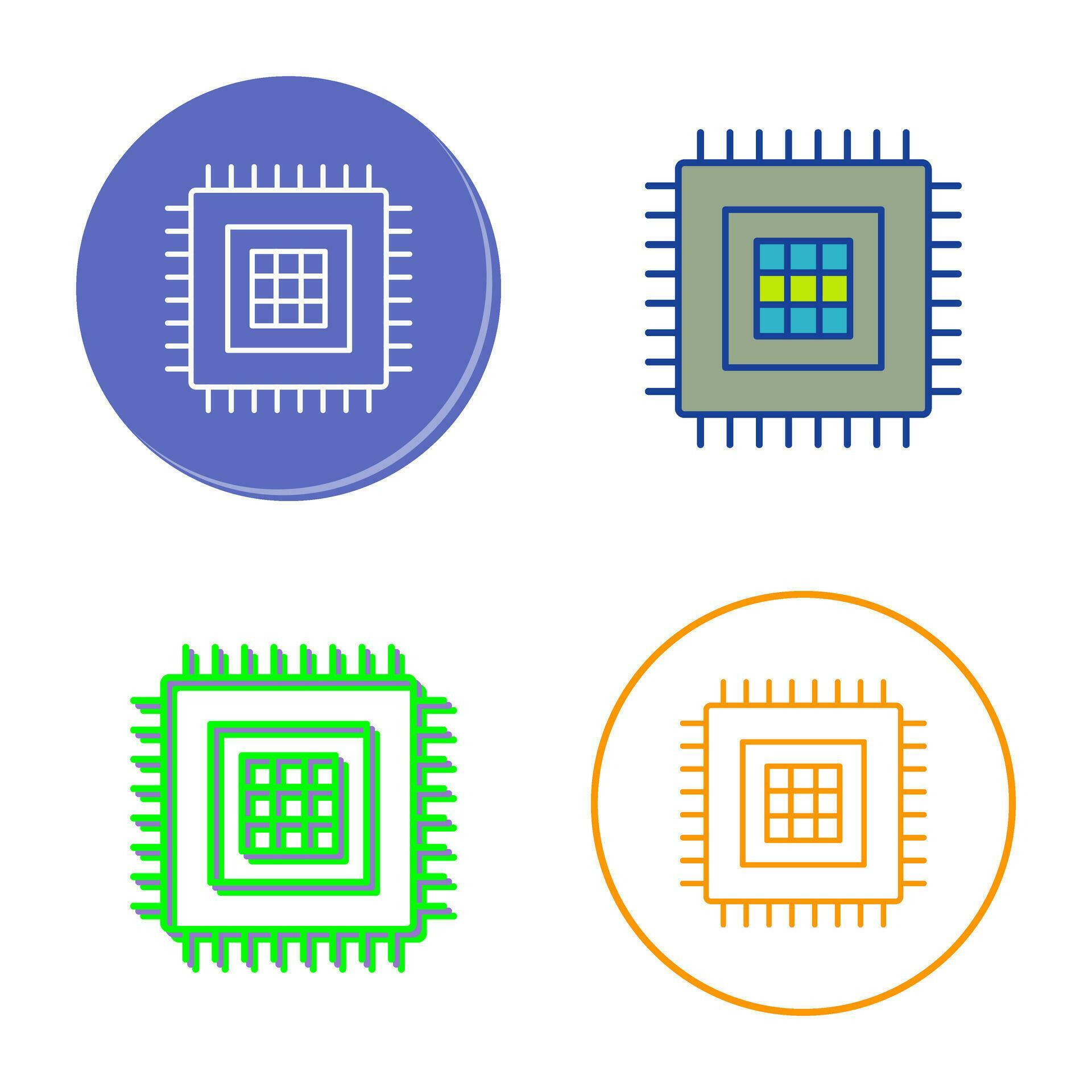 Processor Vector Icon 34146923 Vector Art at Vecteezy