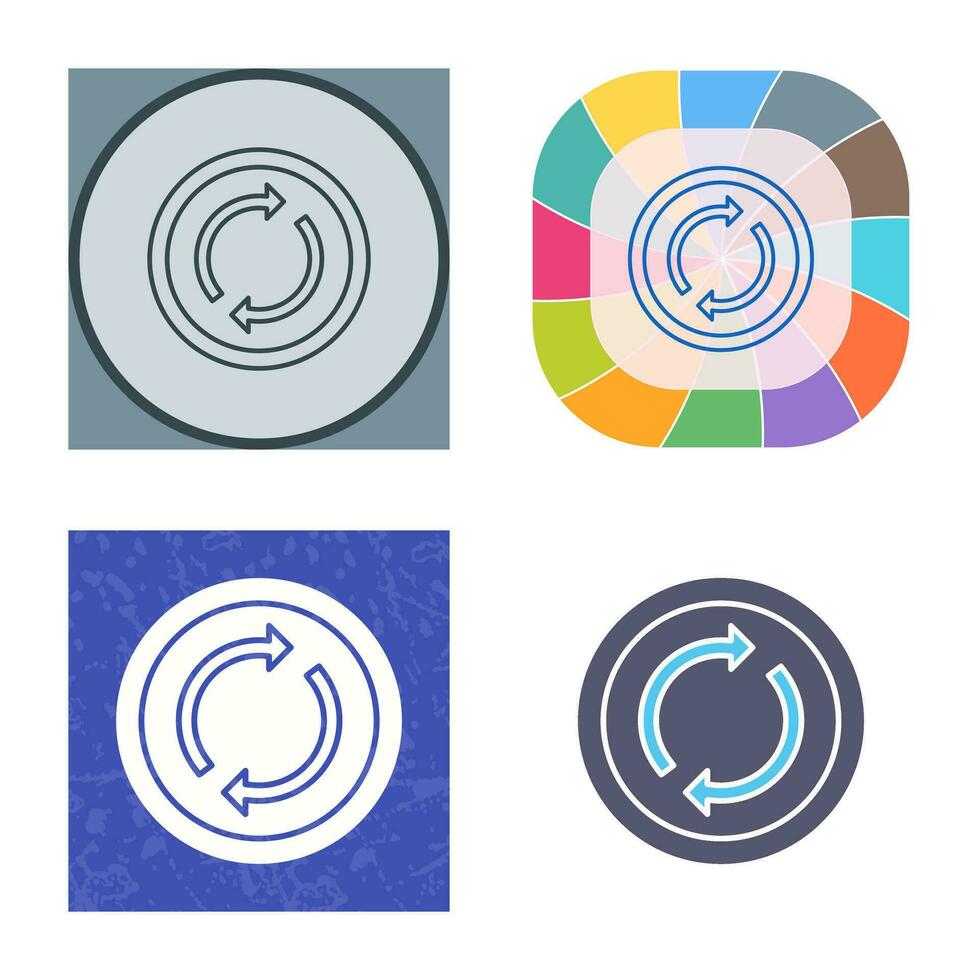 Loop Vector Icon 34151779 Vector Art at Vecteezy